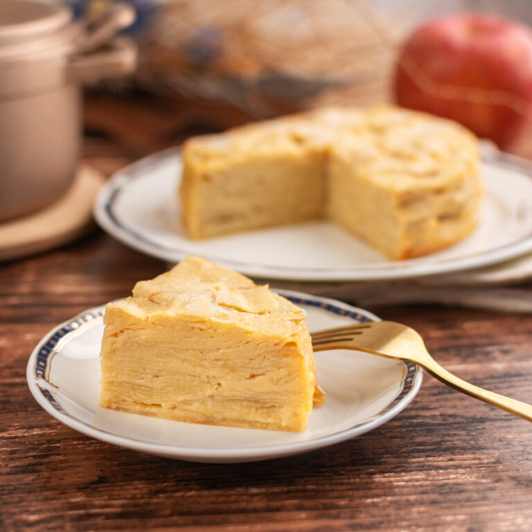 【SNSで話題のりんごケーキ】銅鍋で作るガトーインビジブルのレシピ・作り方 - imono-shop